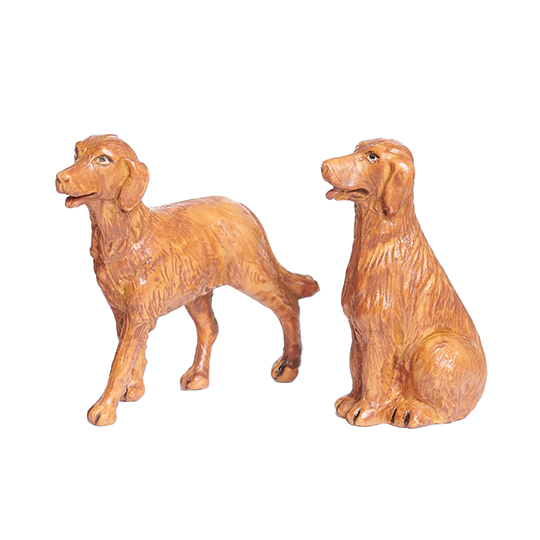 3.5 Inch Scale Dogs - Set of 2 by Fontanini: FontaniniStore.com