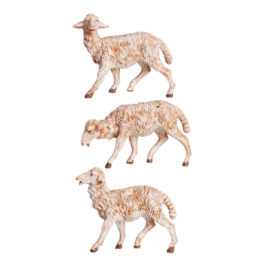 7.5 Inch Scale White Sheep by Fontanini