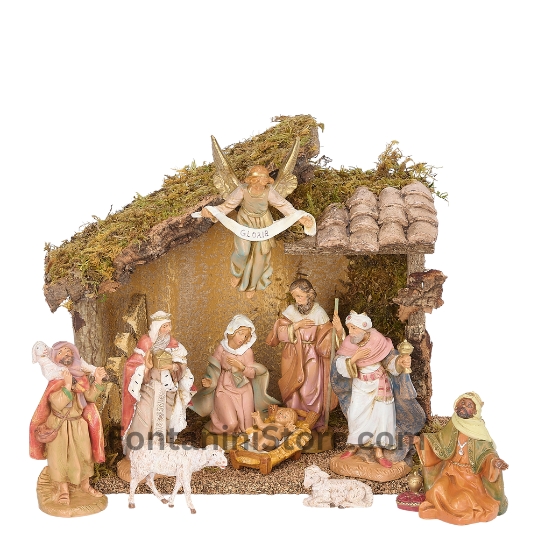 FontaniniStore.com: 5 Inch Scale 10-PC Classic Nativity Bundle