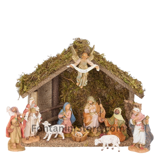 5 Inch Scale 10-Piece Nativity Bundle
