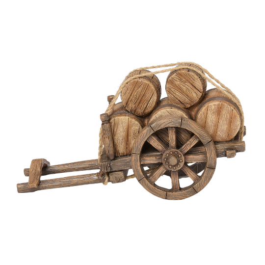 5 Inch Scale Barrel Cart