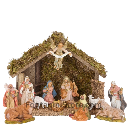 FontaniniStore.com: 5 Inch Scale 12-Piece Nativity Bundle