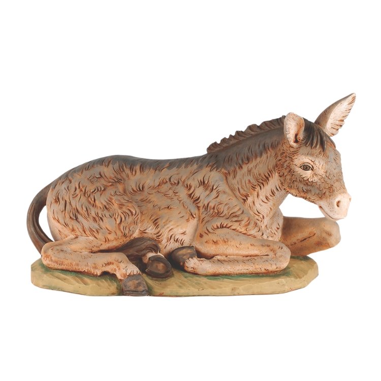 50 Inch Scale Donkey by Fontanini
