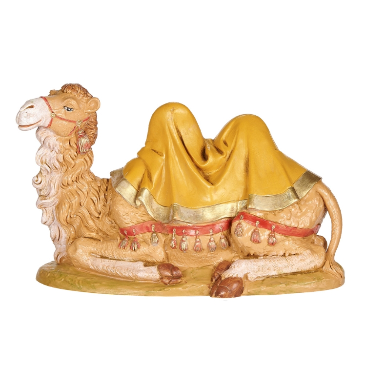 12 Inch Scale Seated Camel by Fontanini