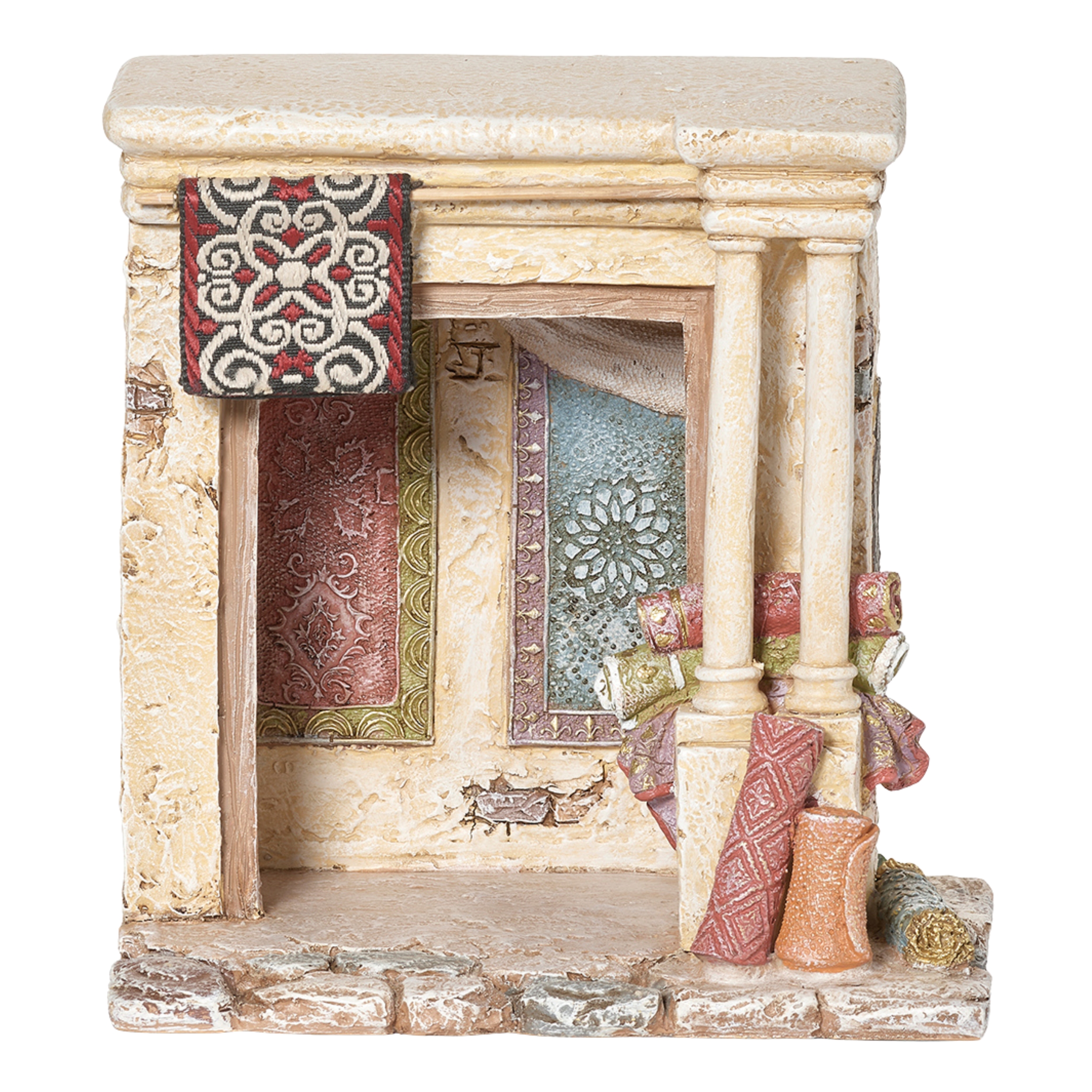 5 Inch Scale Rug Merchant Shop by Fontanini