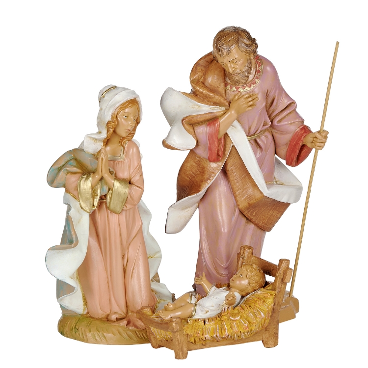 12 Inch Scale Holy Family Set by Fontanini